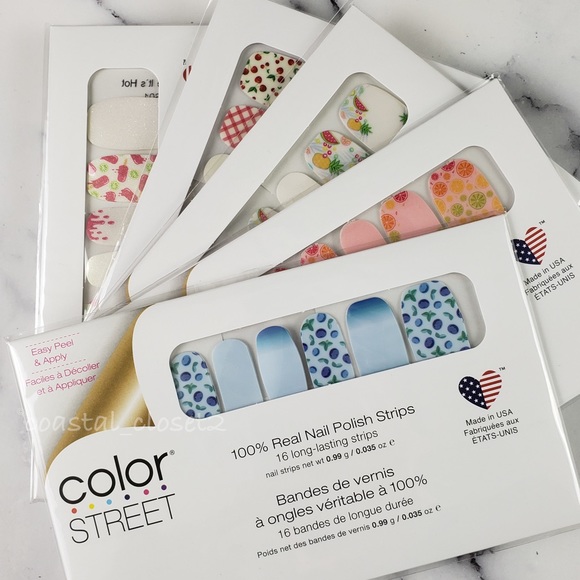 Color Street | Makeup | Retired Fruit Punch Collection Color Street ...